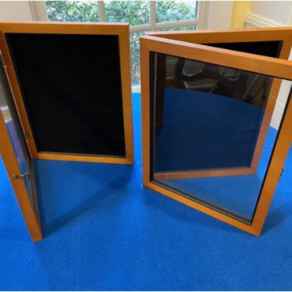 Exposures | Accents | Vintage Shadow Box Display Case Newopen Box ...